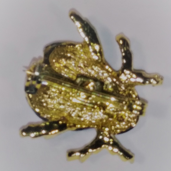 Vintage | Jewelry | Hand Painted Scarab Beetle Egyptian Brooch Pin ...